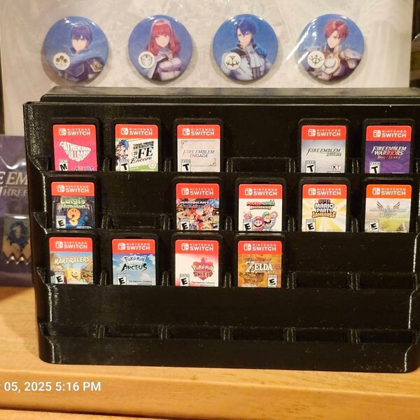 Console Game Cart Clip Stand Pack - Etsy