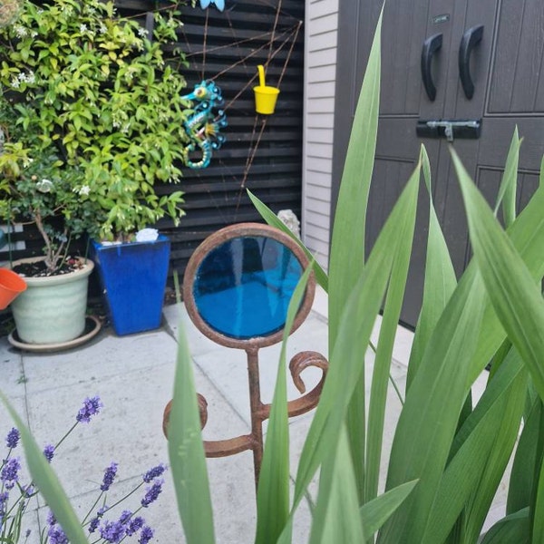 Large Metal Poppy Seed Heads. Rusted Sculptures for the Garden. Garden ...