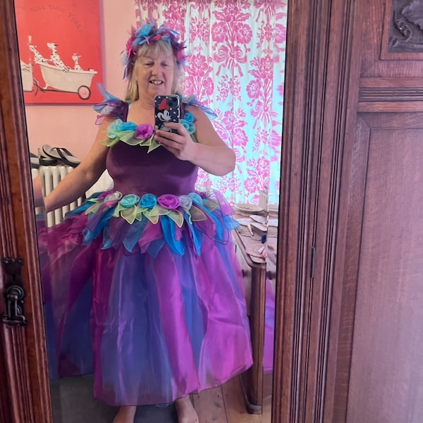 Fairy Dress Adult Size Lycra Fairy Costume Adult Plus Size Fairy ...