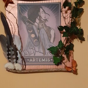 DEVANA A5 Art Print Slavic Goddess Folklore Pagan Art - Etsy