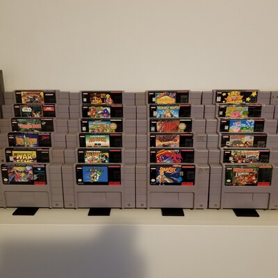 4-pack of Retro Game Stands display 24 Games - Etsy