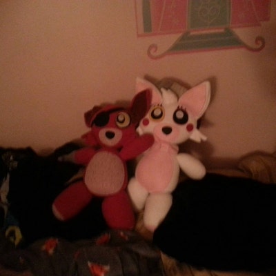Mangle Plush Inspired by Five Nights at Freddy's unofficial Fnaf - Etsy