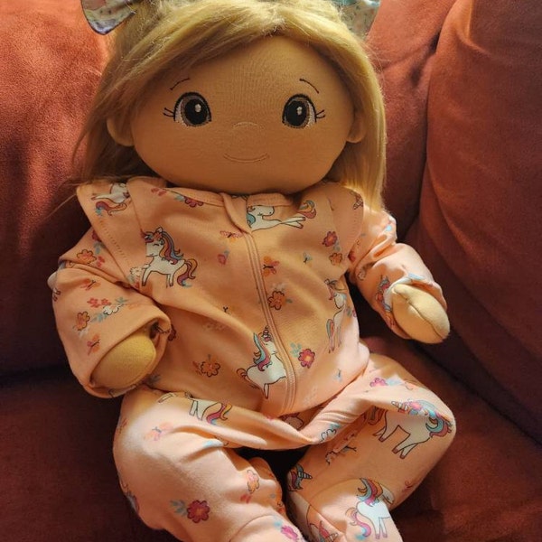 Swaddle Baby, Easter Baby Doll - Blonde Blue Eye Baby Doll - OOAK Baby ...