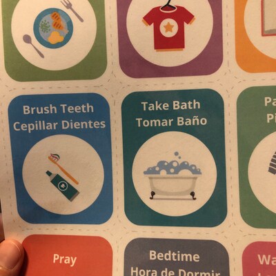 Editable Daily Kids Routine Cards I Toddler Visual Routine I Morning ...