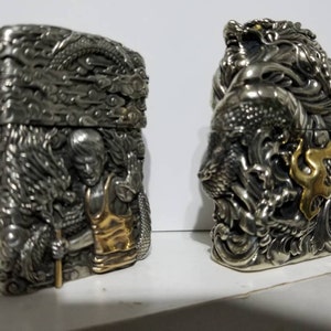 Silver Samurai Ring Solid Silver Samurai Ring Mens Samurai - Etsy