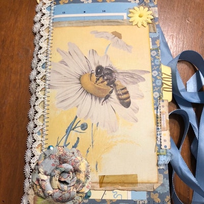 Catch of the Day Handmade Journal/junk Journal/folio/journals/creative ...