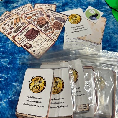 DND Equipment Packs Complete Set of Visual Aid Reference - Etsy