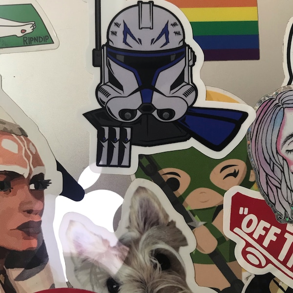 Star Wars Captain Rex Clone Trooper Decal 2.75x3" - Etsy