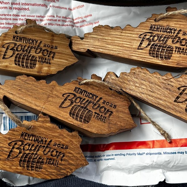 Bourbon Barrel Stave Personalized Office Desk Name Plate Laser Engraved ...