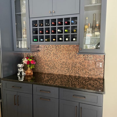 Tile Sheets of US Copper Pennies. Penny Floor and Backsplash Tiles ...