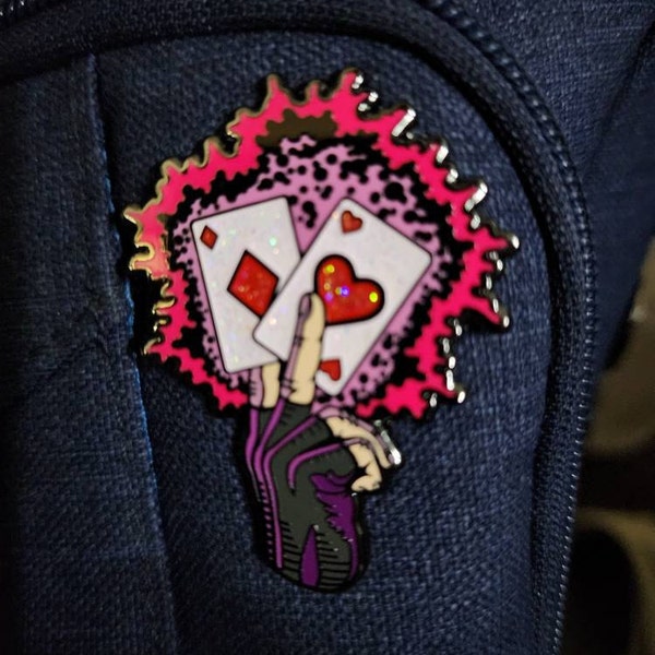 Gambit Kinetic Cards Lapel Pin X-men - Etsy