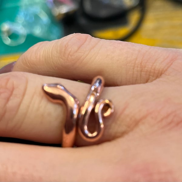 Sadhguru Ring - Consecrated Isha Copper Snake Ring - Sadguru Ring Isha ...