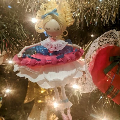 Nutcracker Ballet Waltz of the Flowers Ornament - Etsy