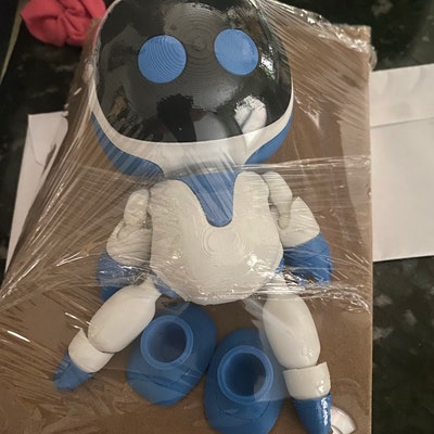 Astro's Playroom Inspired 3D Print Articulated Robot Astrobot ...