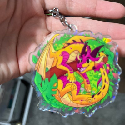 Fathom and Indigo Wings of Fire WOF Acrylic Charm - Etsy Hong Kong