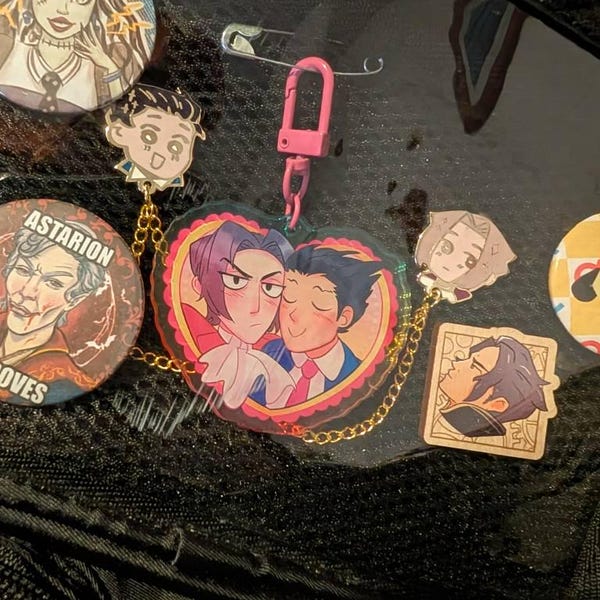 Ace Attorney Miles Edgeworth Unnecessary Feelings Meme Sticker - Etsy