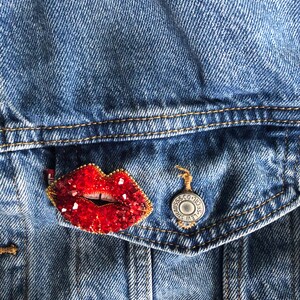 Looped Beaded Edge Tutorial DIY for Beaded Brooch Edging How - Etsy