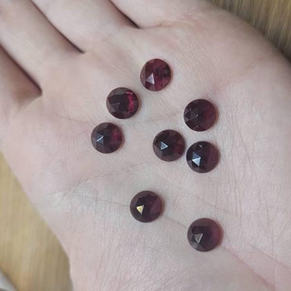 New Flatback Oval Shape Peach Moonstone Step Cut Gemstone, 10x14mm ...