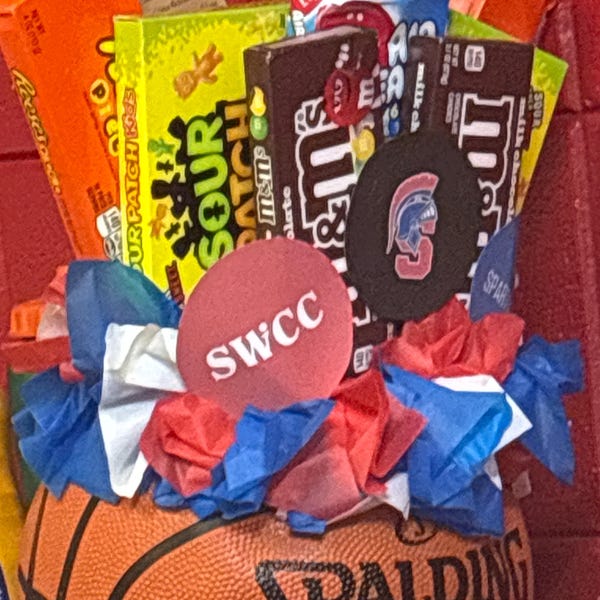 Basketball Candy Bouquet - Etsy