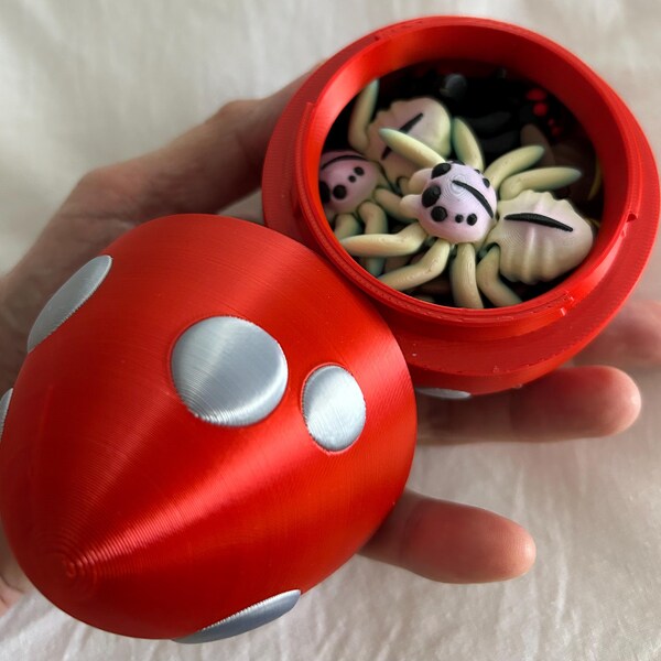 3D Printed Cyber Fish Decorative Figurine Fidget - Etsy