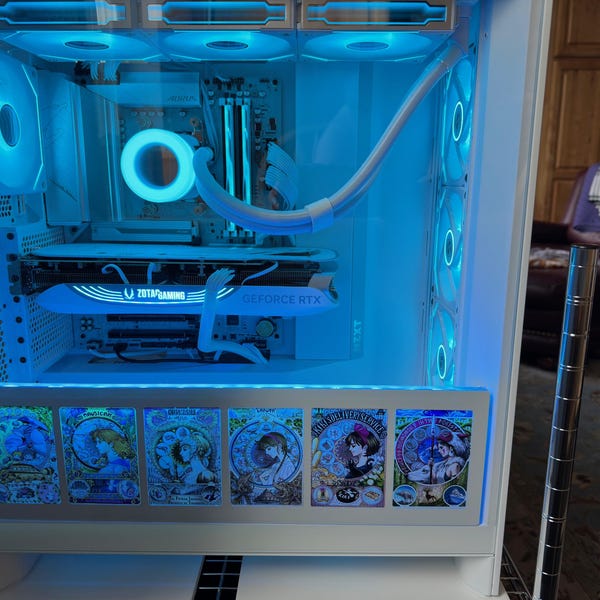 Custom Pc Plate, Gaming Computer Custom RGB Psu Cover Plate, PSU Shroud ...