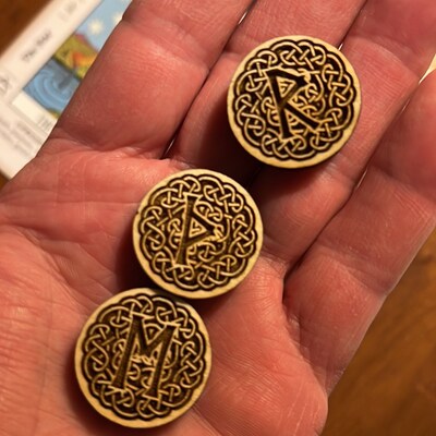 Viking Rune Set, Elder Futhark Runes, Pocket Rune Set, Norse, Nordic ...