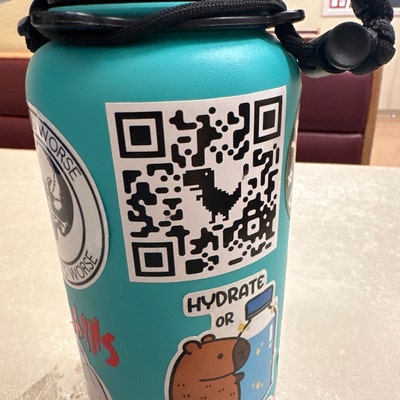 Rick Roll Sticker, QR Code Sticker, Meme Sticker, Joke Waterproof Vinyl ...