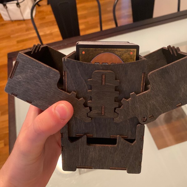 Grimoire/book Deck Box - Etsy