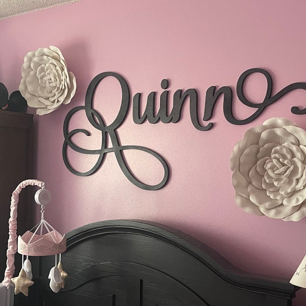 Landon Boy Baby Name Sign for Nursery Decor Custom Wooden Nursery ...