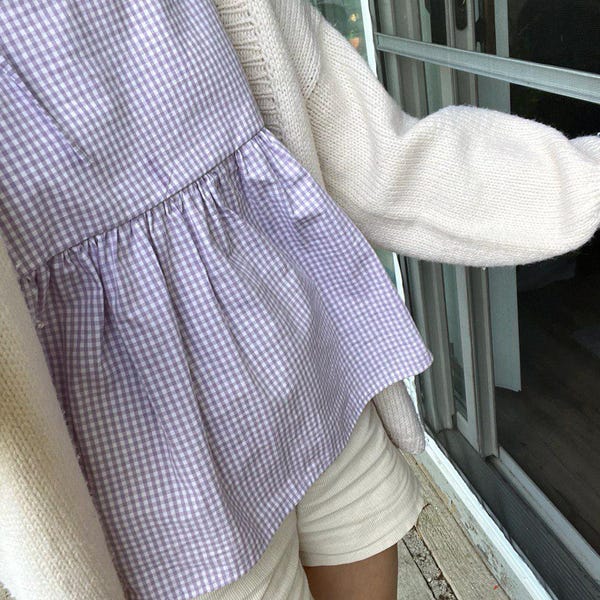 Women's Linen Blouse Sewing Pattern | Spaghetti Strap Top | Easy ...