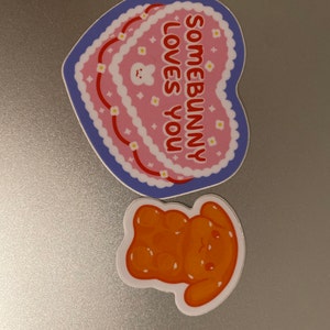 Lop Bunny Sploot Sticker Waterproof Vinyl Sticker Perfect - Etsy