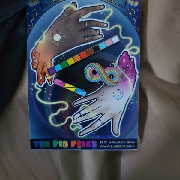 Pansexual Bar Pin — Subtle Pan Pride Pin Flag LGBT LGBTQ Queer ...