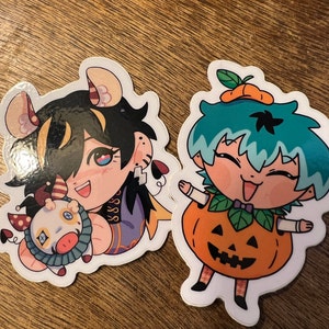 2.5 Enstars Koga Ball and Eichi Furby Stickers - Etsy