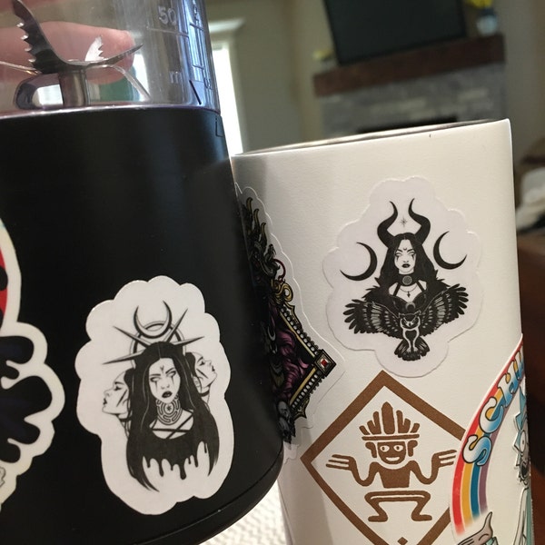 Hecate Sticker (choose Your Design), Witchcraft, Wicca, Wiccan, Goddess ...