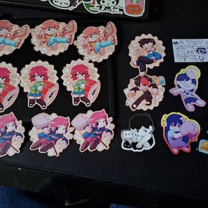 Scott Pilgrim Stickers Scott Pilgrim, Ramona Flowers, Knives Chau, Kim ...