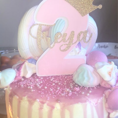 Princess and Prince Number Two Children's 2nd Birthday - Etsy