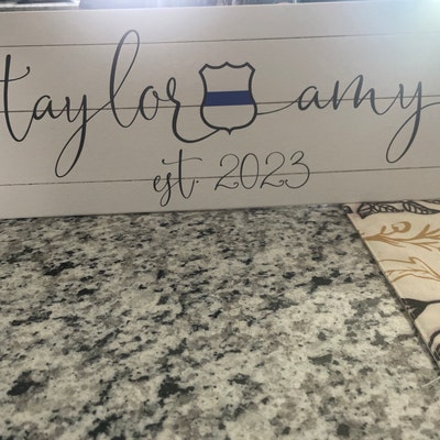 6 Point Sheriff Deputy Thank You Tag Thin Blue Line Heart Flag ...