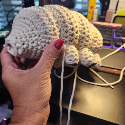 Tardigrade, Water Bear, Water-bear, Moss Piglets. Crochet Pattern It ...