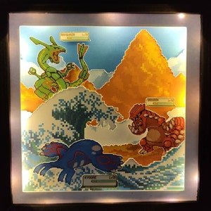 WILD UMBREON APPEARED Pokemon Framed 3D Paper Art Shadow Box - Etsy