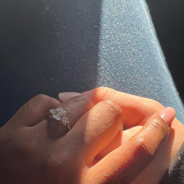 1.00 CT Oval Lab Grown Engagement Ring, Oval Cut Diamond Ring, Lab ...