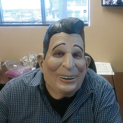 Ronald Reagan, Point Break, Latex Mask, Bank Robbery, President Mask ...