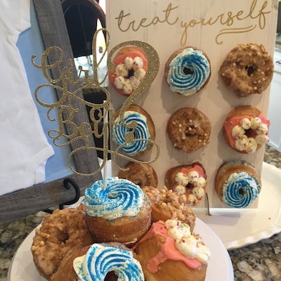 Donut Wall, Pastel Donut Wall, Birthday Donut Cake Stand, Doughnut ...