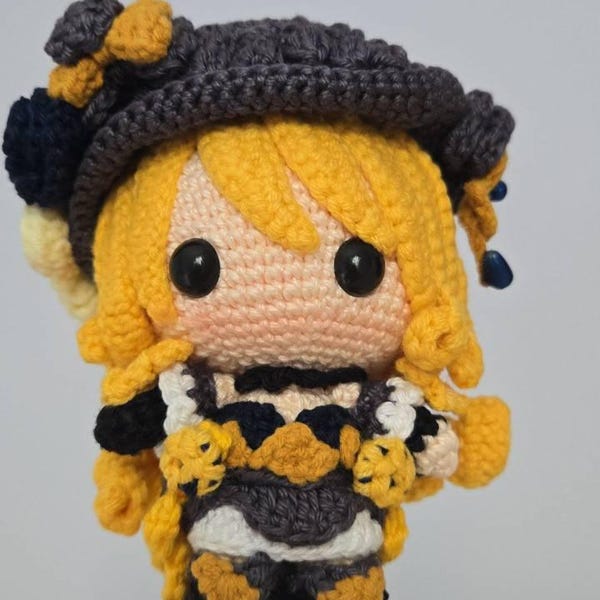 Genshin Impact Crochet Plush, Arlecchino, Columbina, Furina, Navia ...