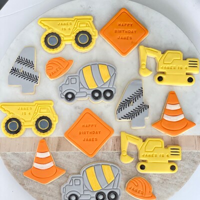 Excavator Cookie Cutter/multi-size - Etsy