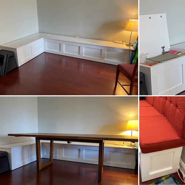 Banquette/seating With Storage - Etsy