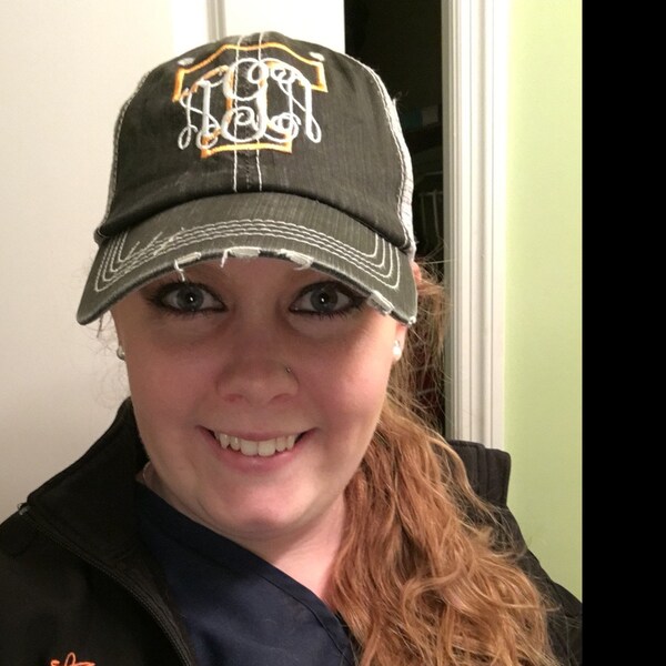 TN Monogrammed Trucker Cap, TN Pride, Vols, Tennessee Cap - Etsy