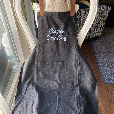 Custom Print Apron, Custom Embroidered Apron, Custom Logo Apron, Custom ...