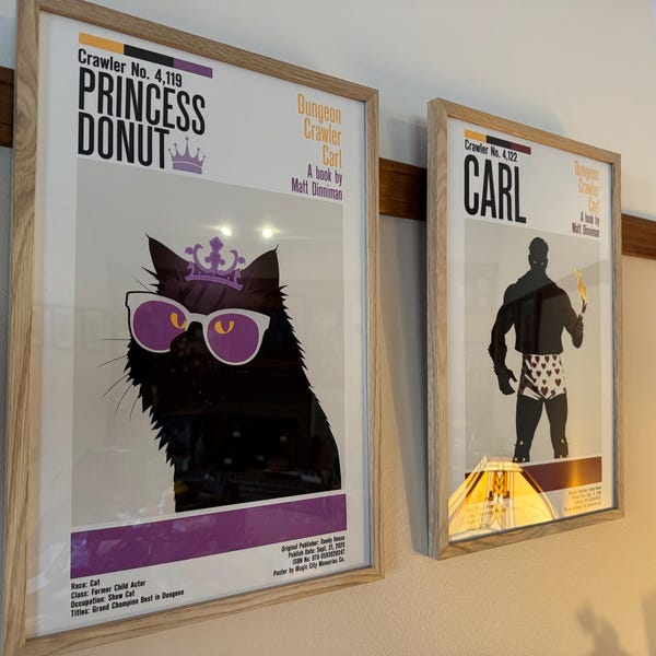 Dungeon Crawler Carl Profile Poster | MCM Exclusive - Etsy