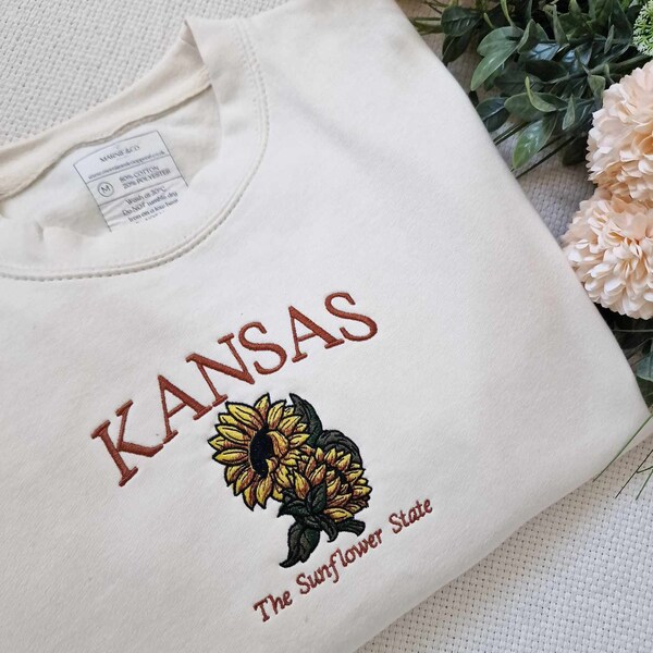 Kansas Machine Embroidery Designs, Sunflower State, Travelling ...
