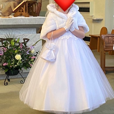 First Communion Irish Claddagh Veil With Swarovski Crystals - Etsy
